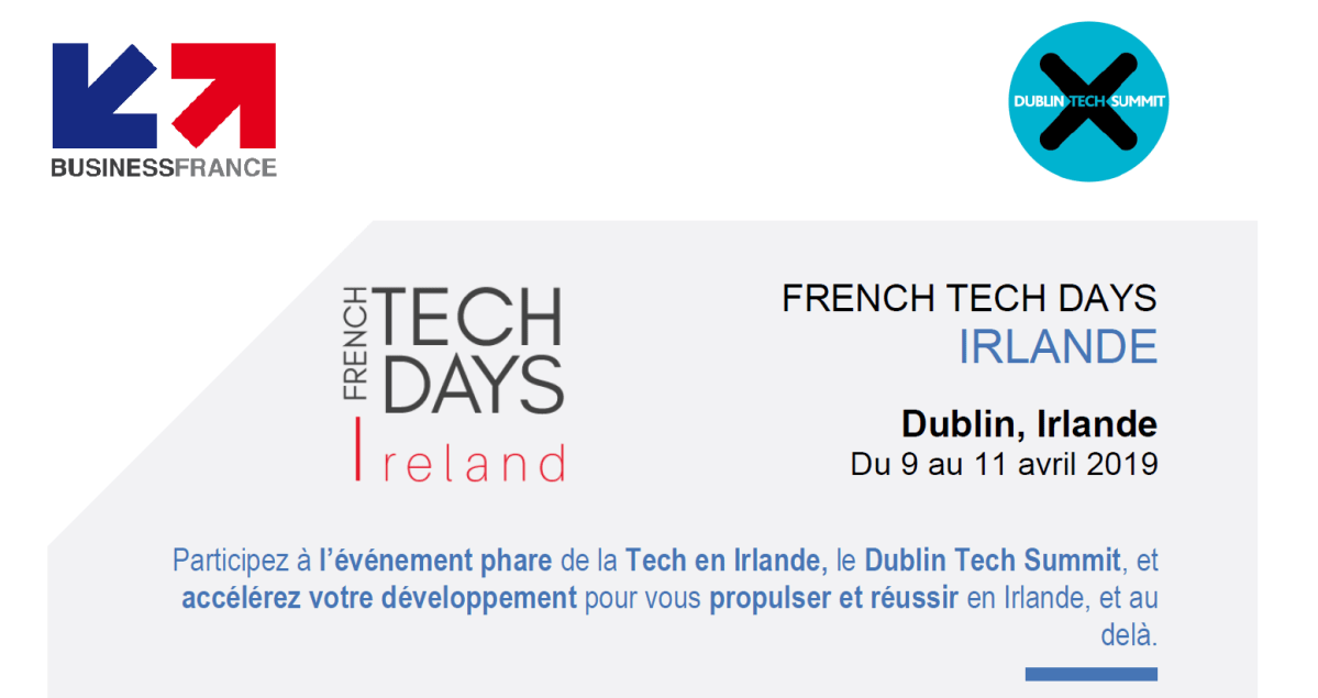 Dublin, French Tech Days Ireland 2019 – French Tech Dublin